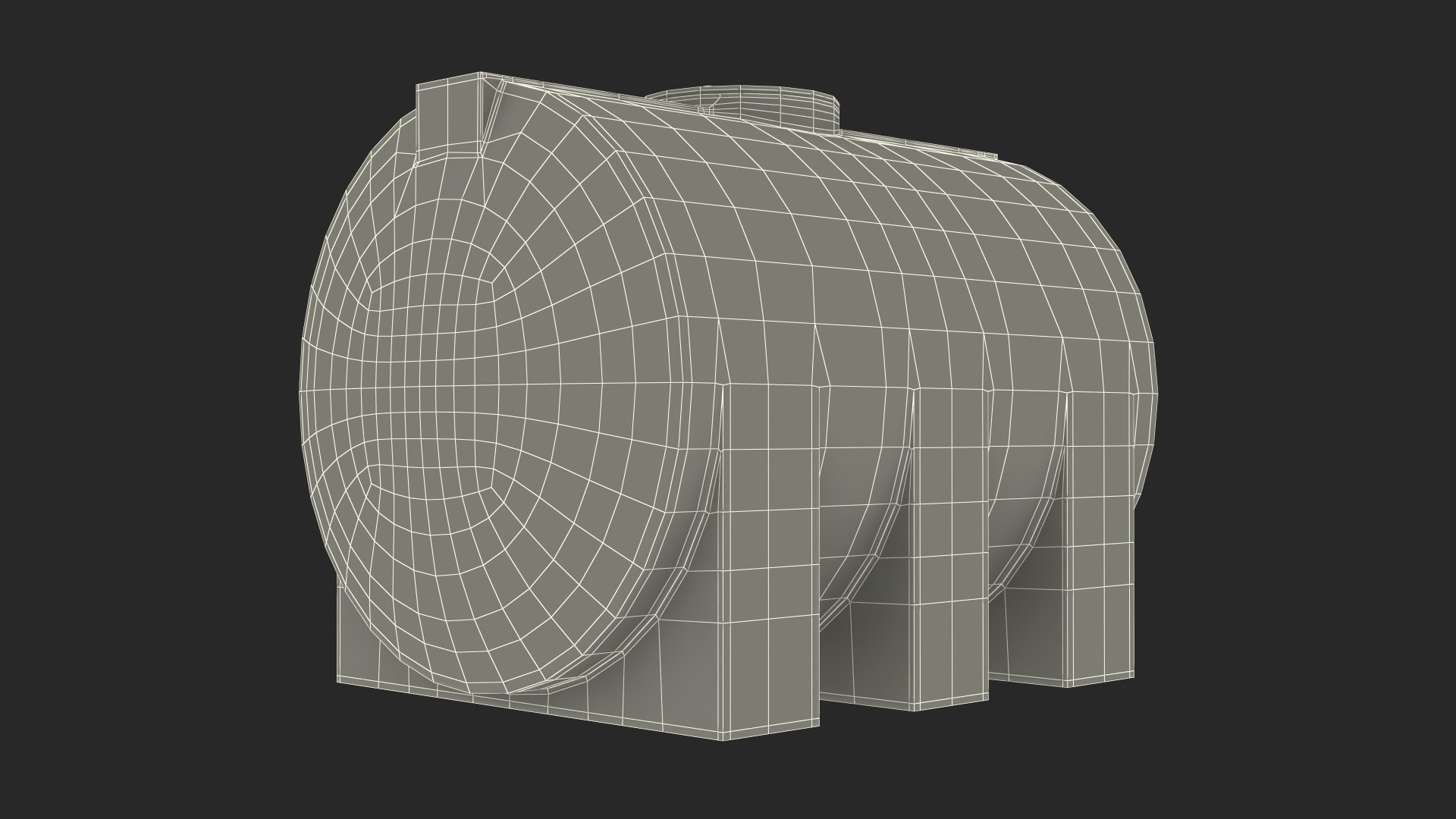 Water Storage Tank 3D Model - TurboSquid 1461787