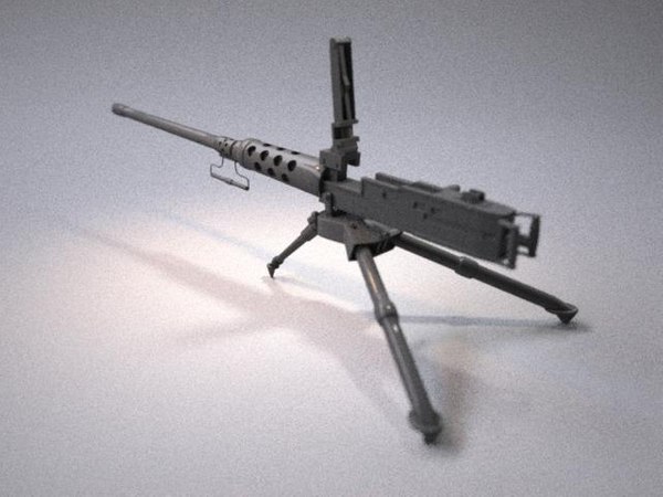 heavy machine gun obj