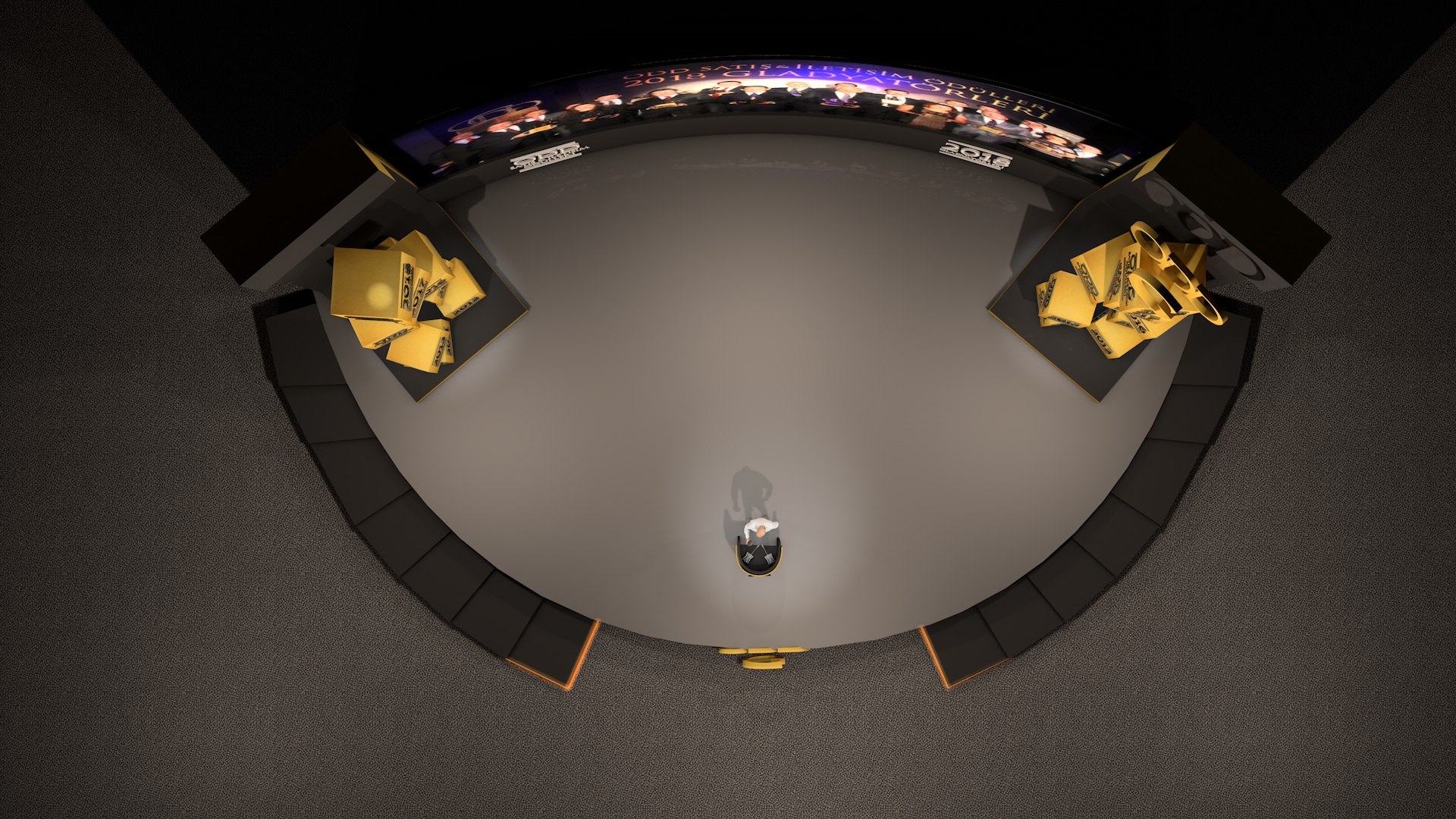 3D stage t model - TurboSquid 1623006