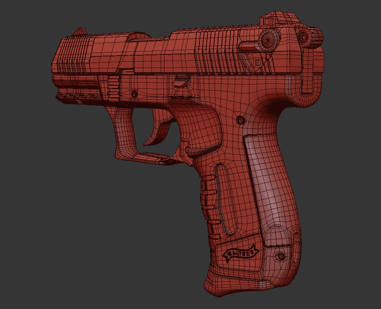 Pistol P22 3D Model - TurboSquid 1365276
