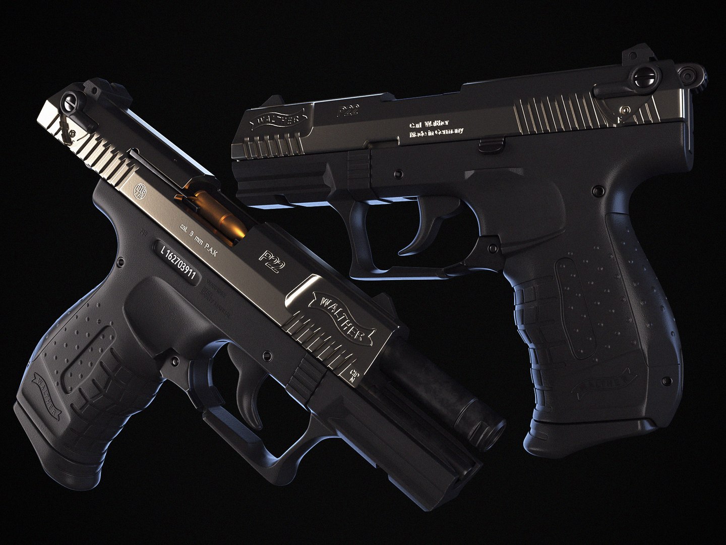 Pistol P22 3D Model - TurboSquid 1365276