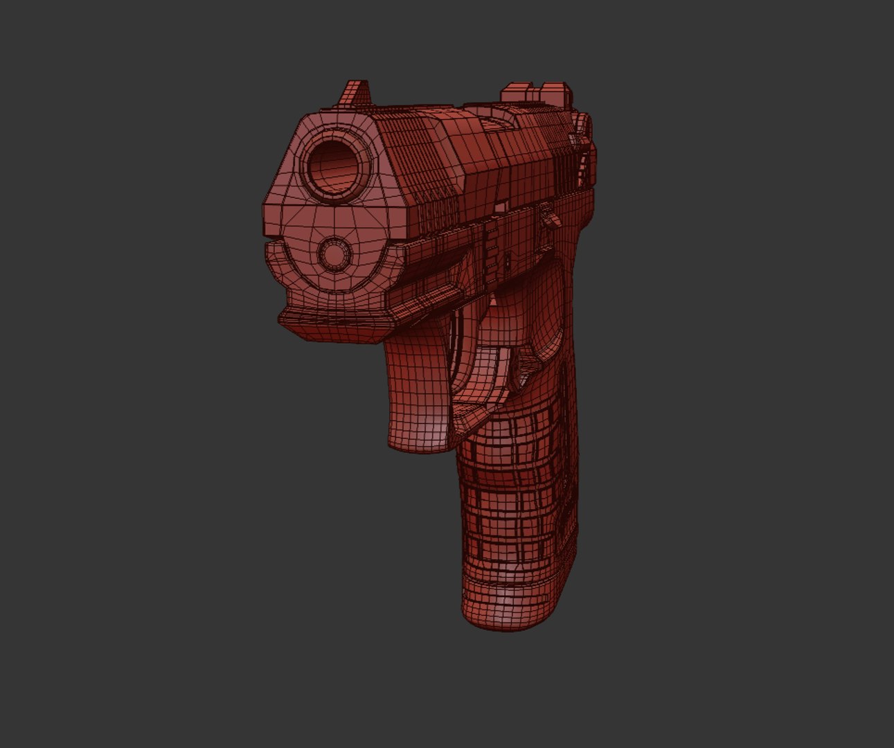 Pistol P22 3D Model - TurboSquid 1365276
