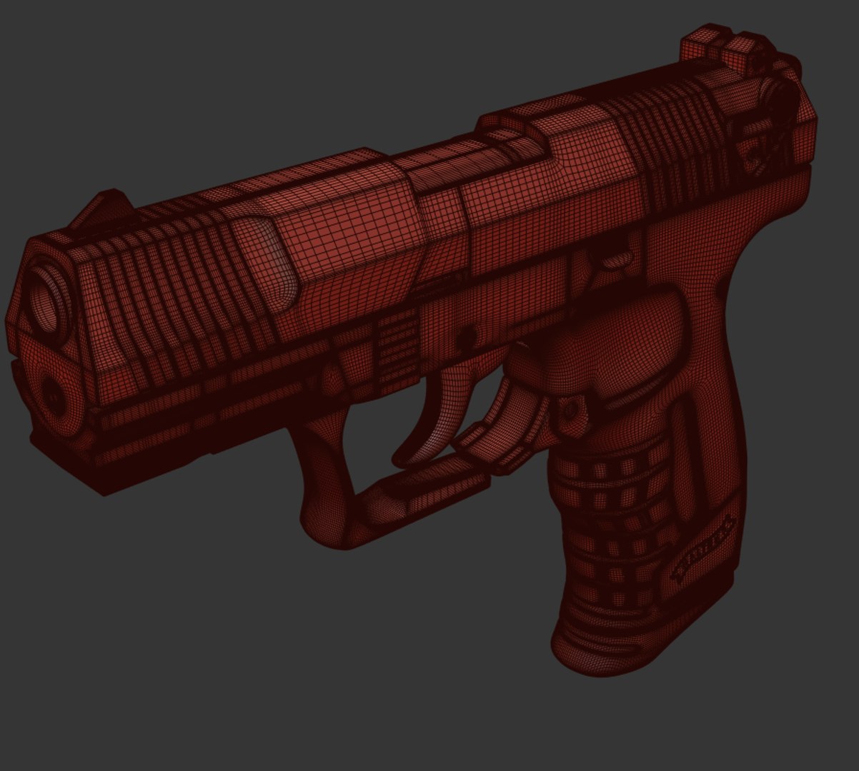 Pistol P22 3D Model - TurboSquid 1365276