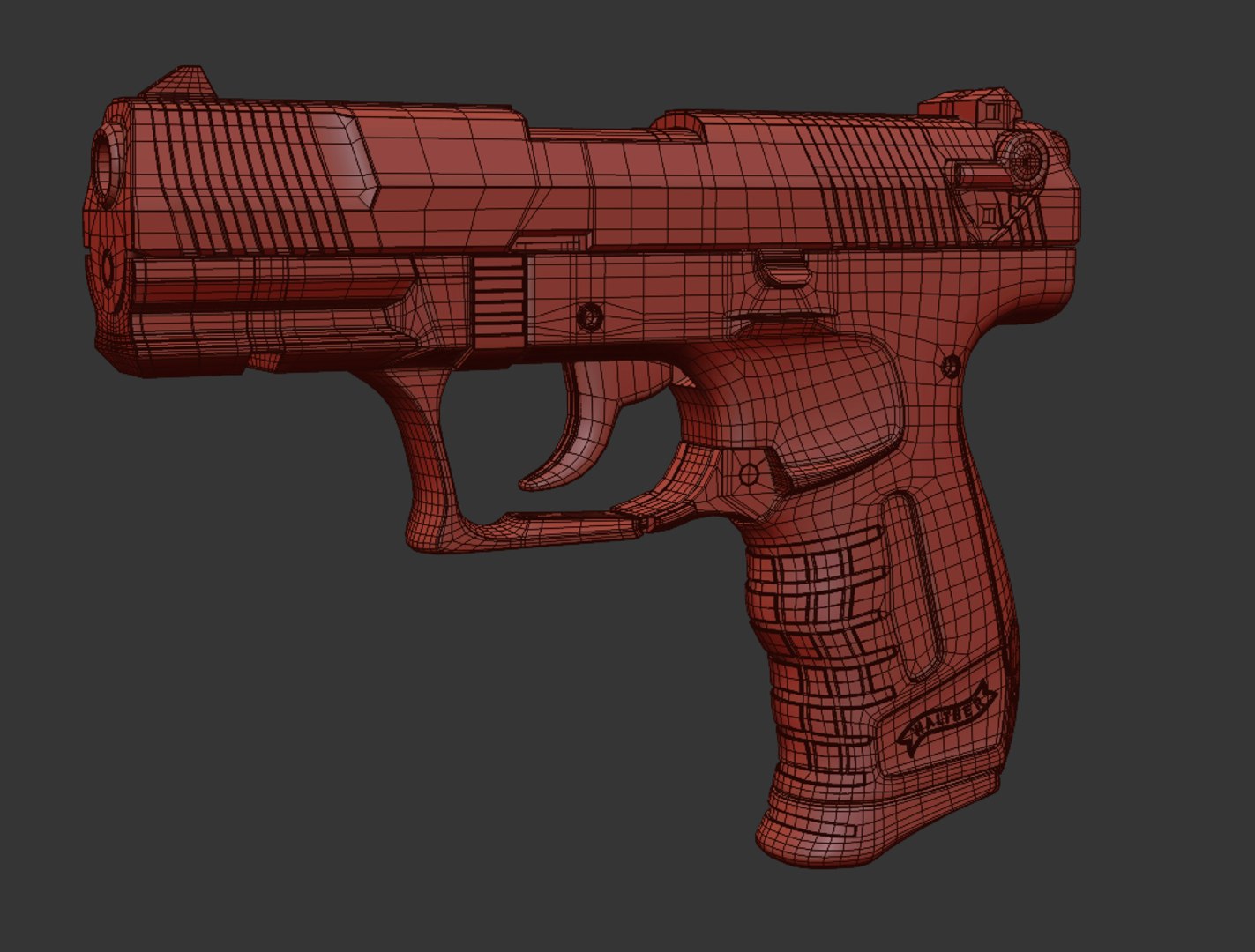 Pistol P22 3D Model - TurboSquid 1365276