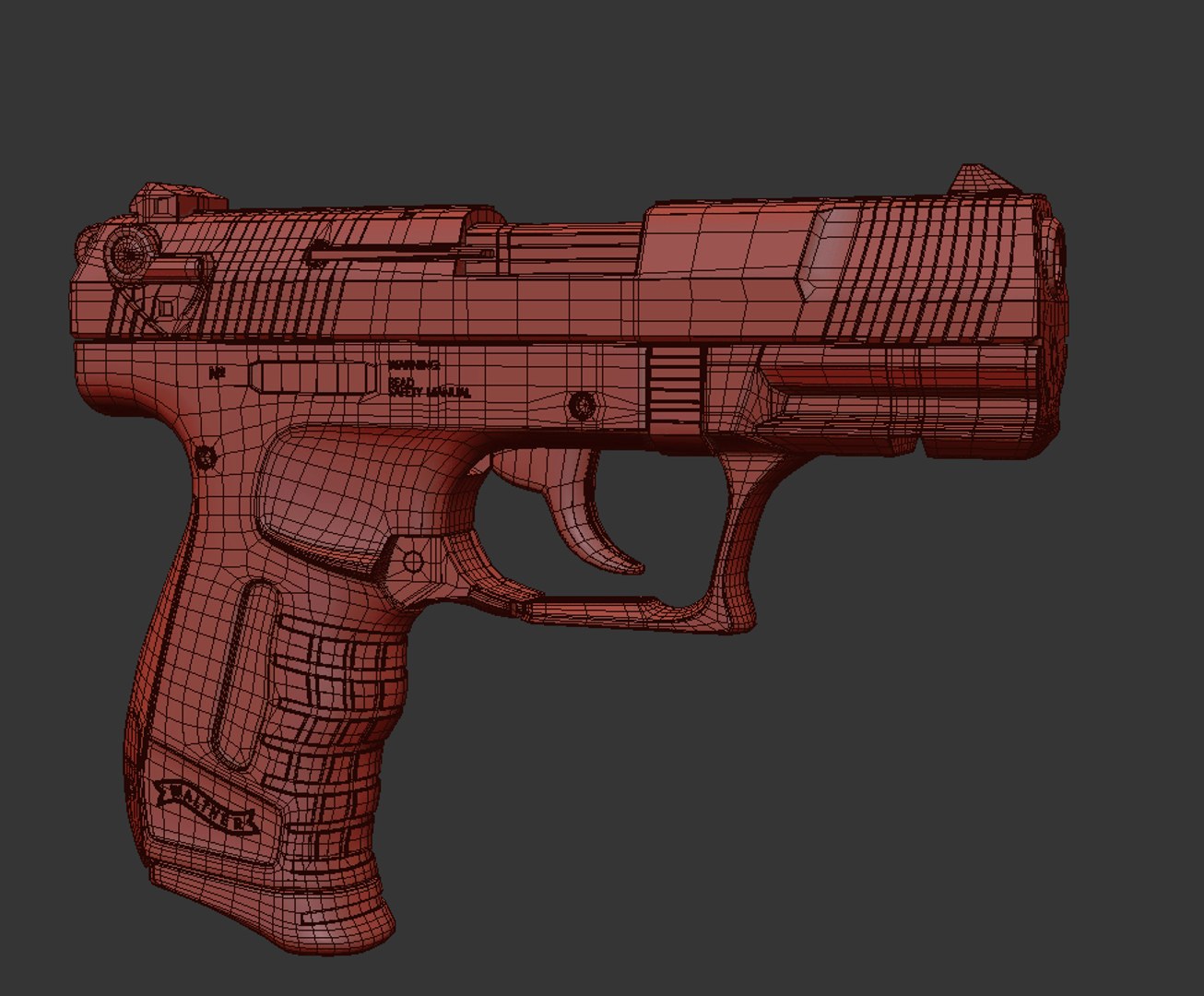 Pistol P22 3D Model - TurboSquid 1365276