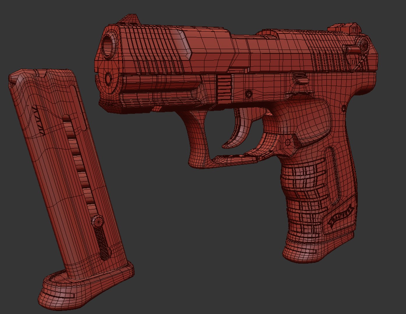 Pistol P22 3D Model - TurboSquid 1365276