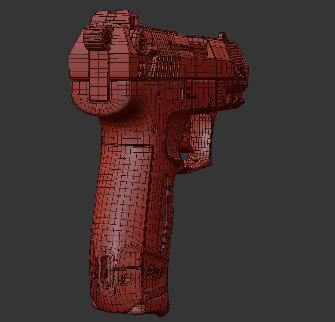 Pistol P22 3D Model - TurboSquid 1365276