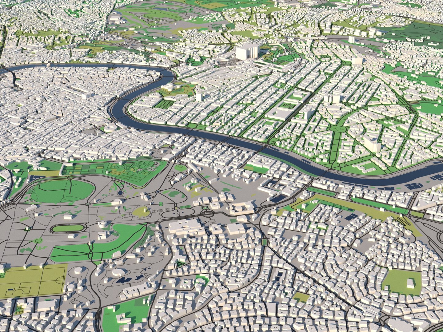 City Rome 3D Model - TurboSquid 1433933