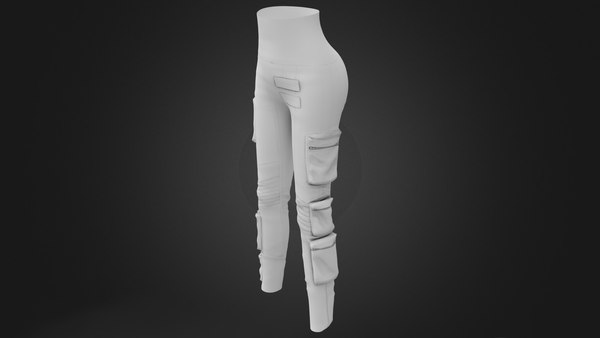 Future Pocket Pants 3D model - TurboSquid 1854172