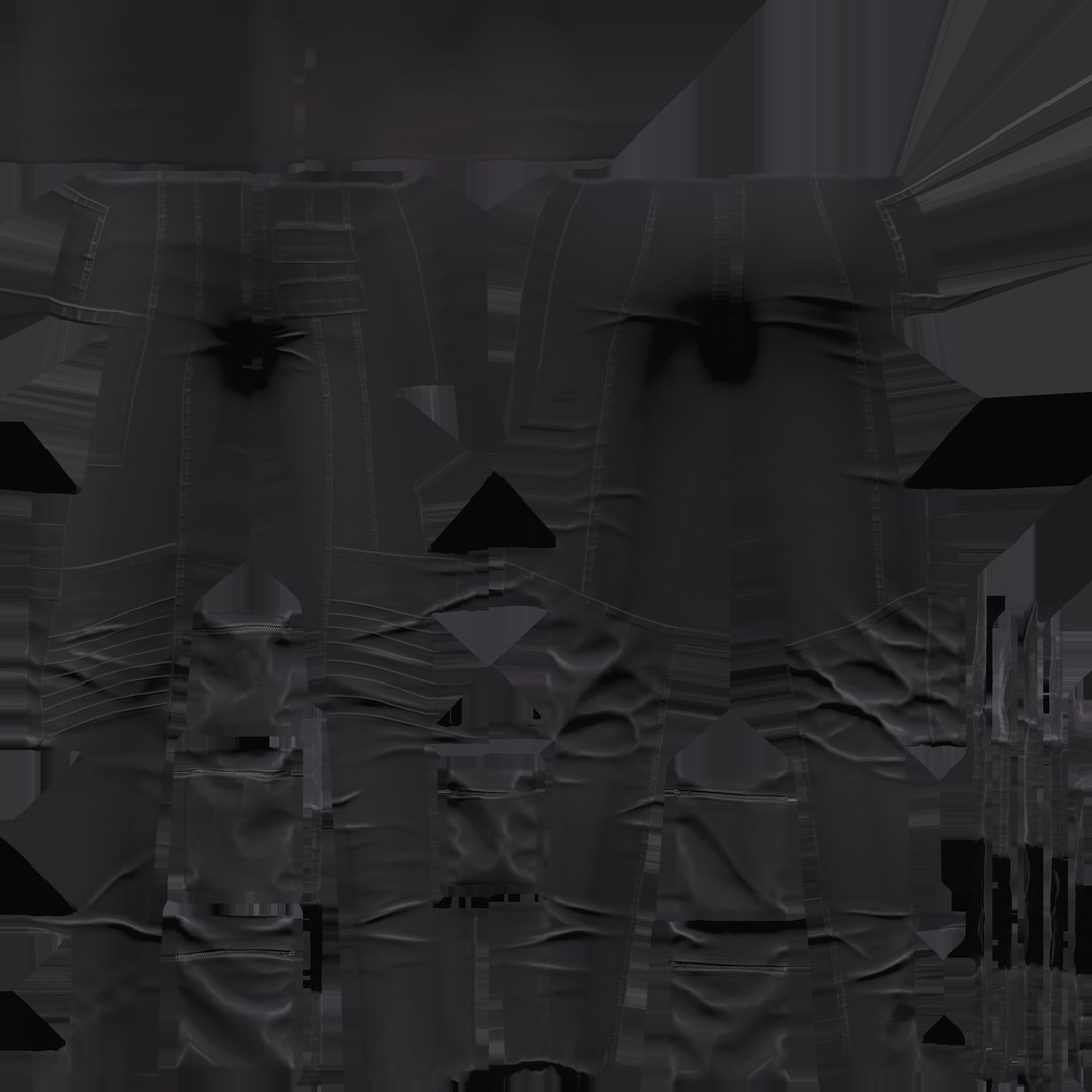 Future Pocket Pants 3D model - TurboSquid 1854172