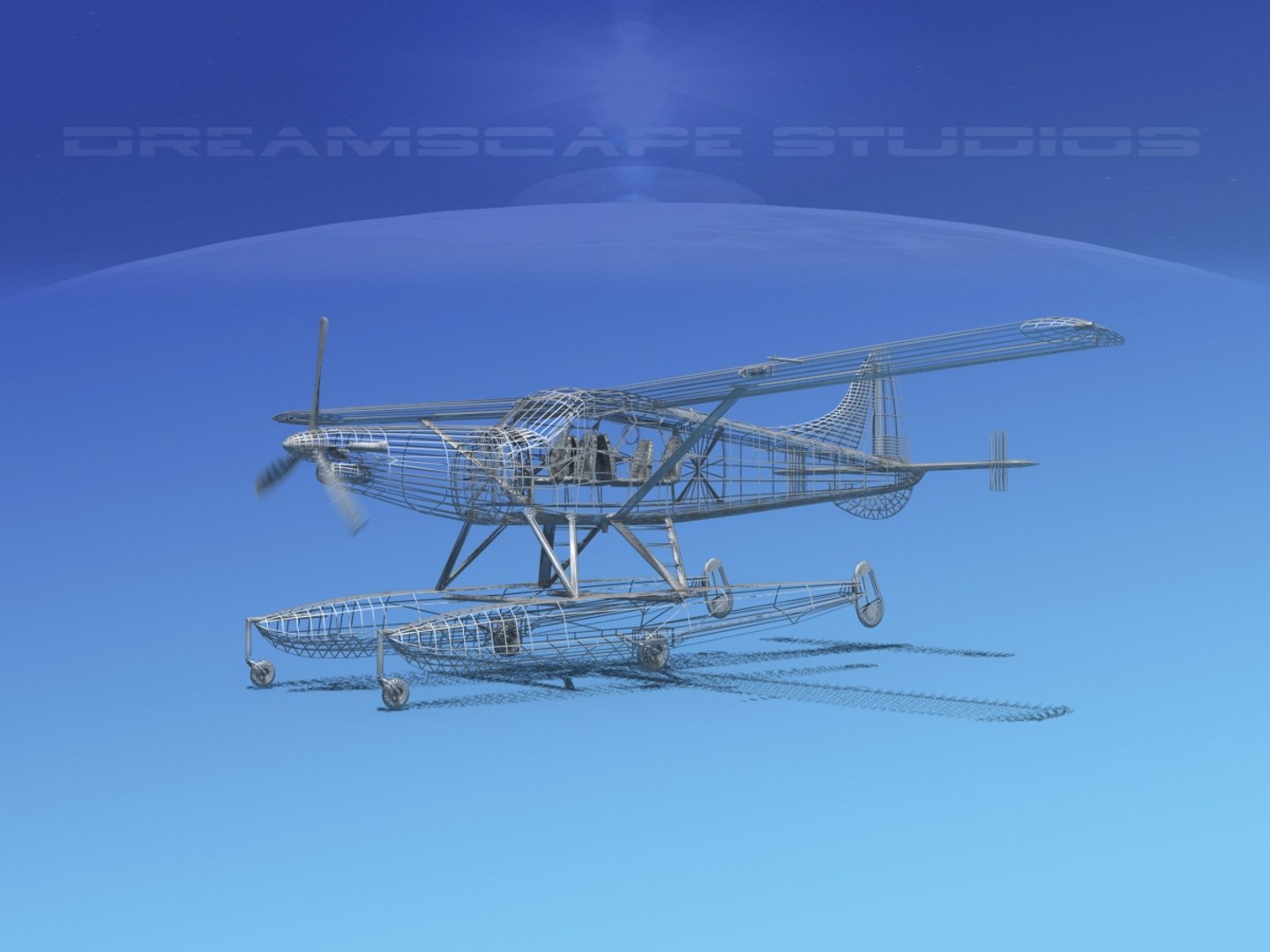Dehavilland Beaver Turboprop 3d Dwg