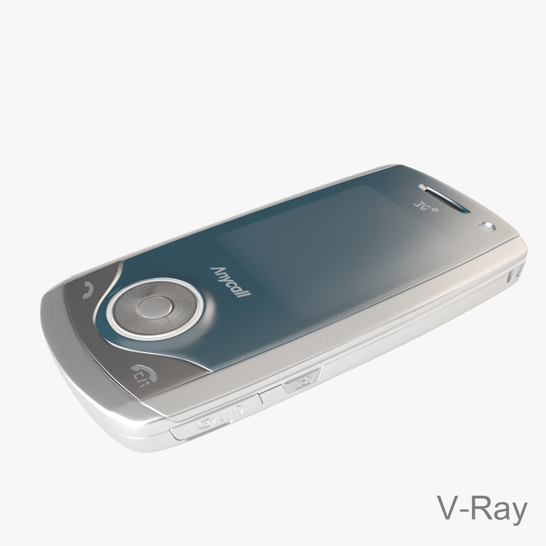 3d Cellular Phone Samsung Model