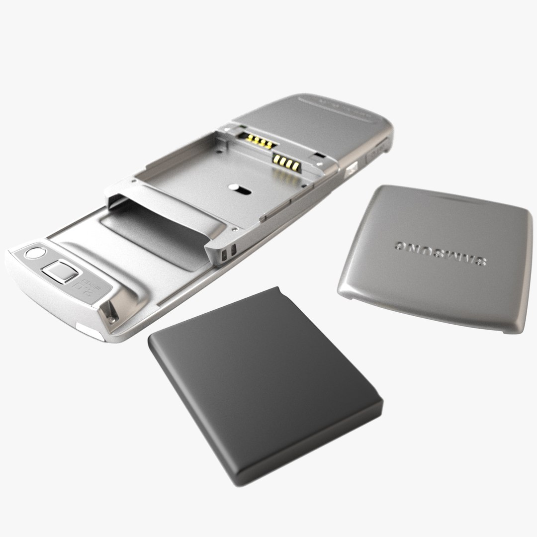 3d Cellular Phone Samsung Model