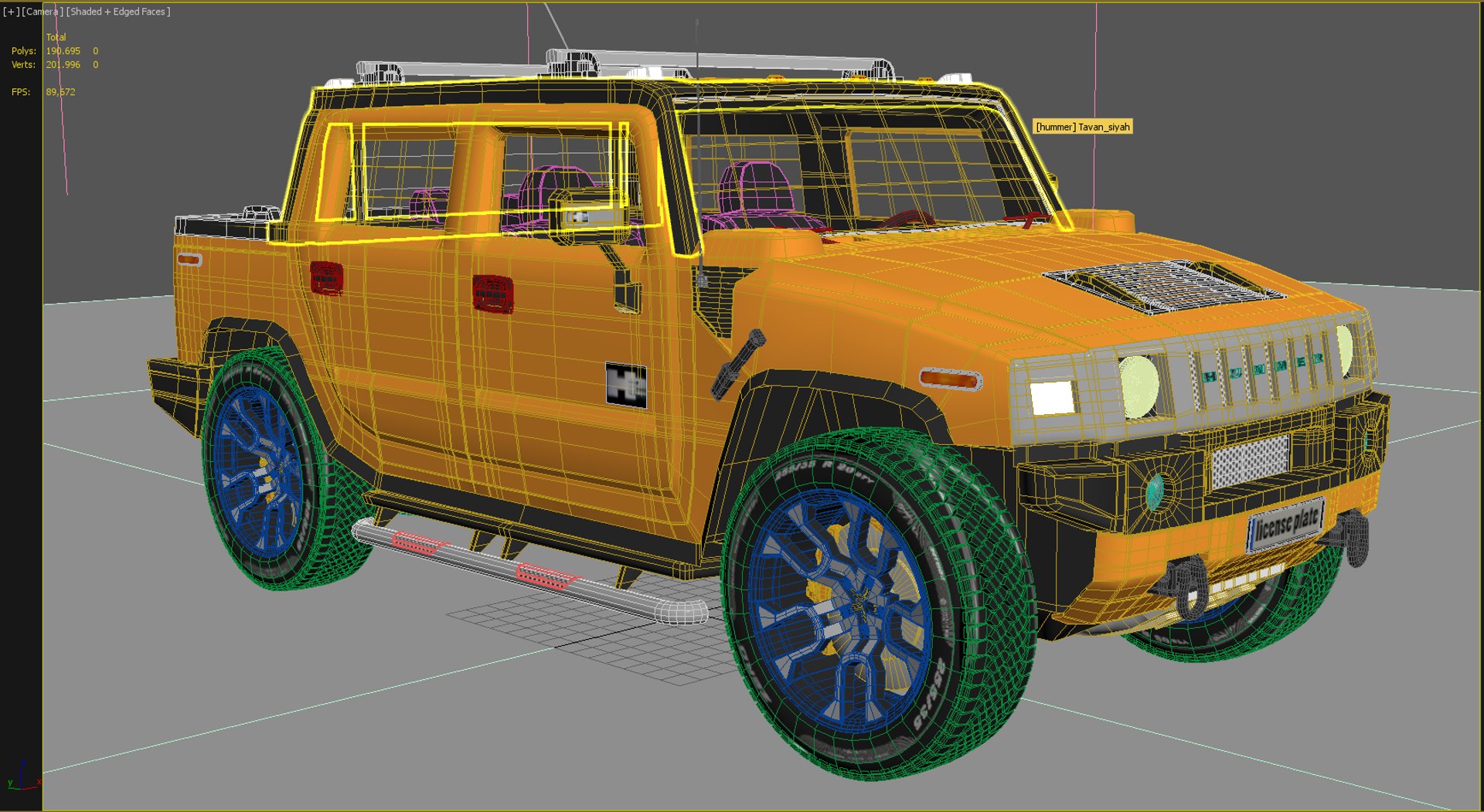 2007 Hummer H2 Sut 3D - TurboSquid 2011432