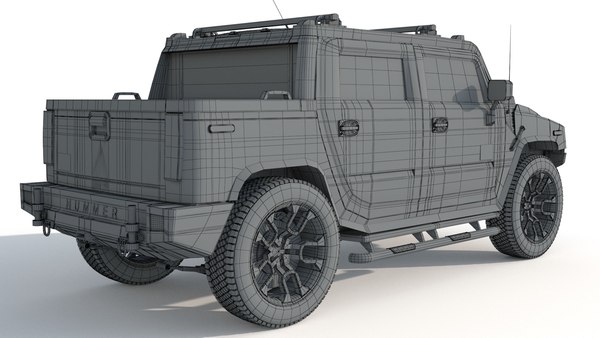 2007 Hummer H2 Sut 3D - TurboSquid 2011432