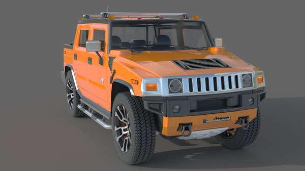 2007 Hummer H2 Sut 3D - TurboSquid 2011432