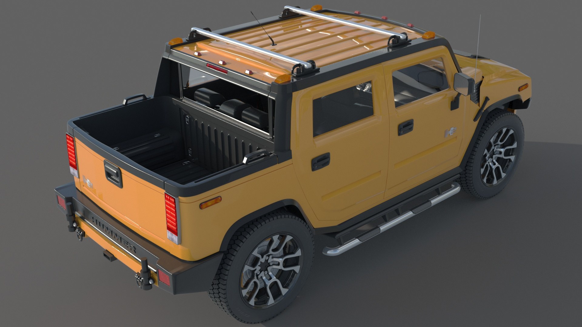 2007 Hummer H2 Sut 3D - TurboSquid 2011432