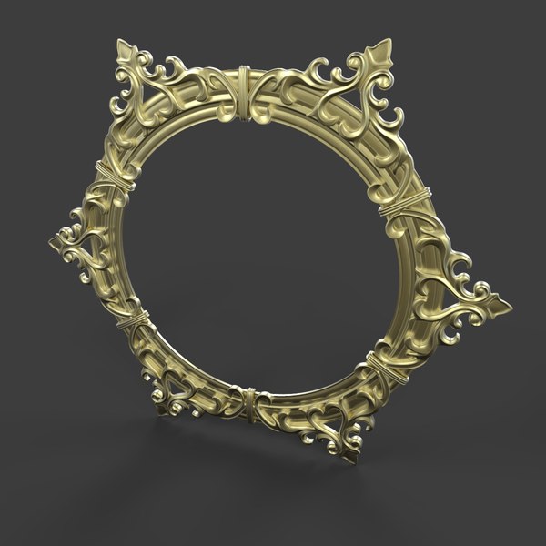 3d classical decoration model