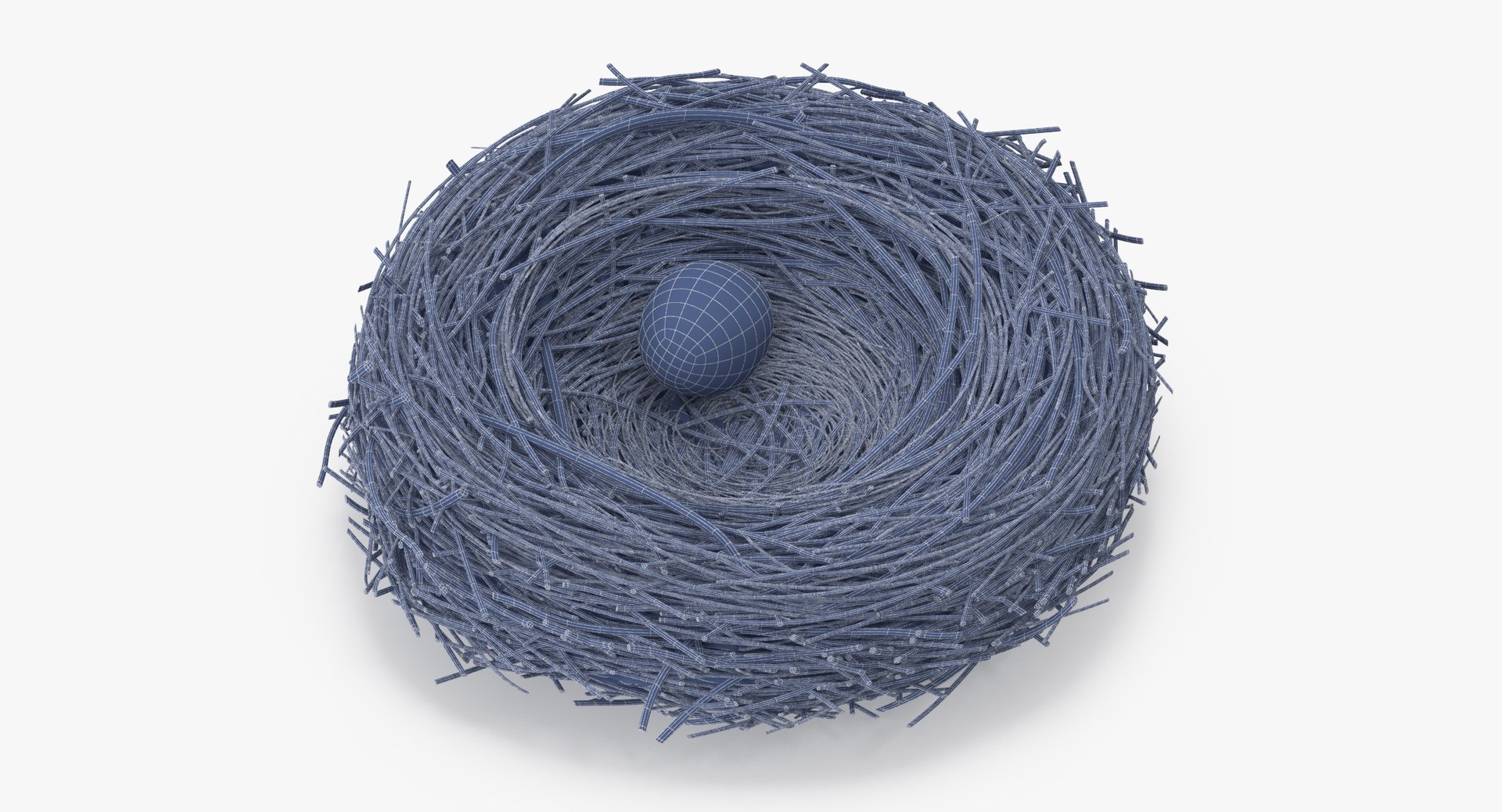 3d bird nest 03