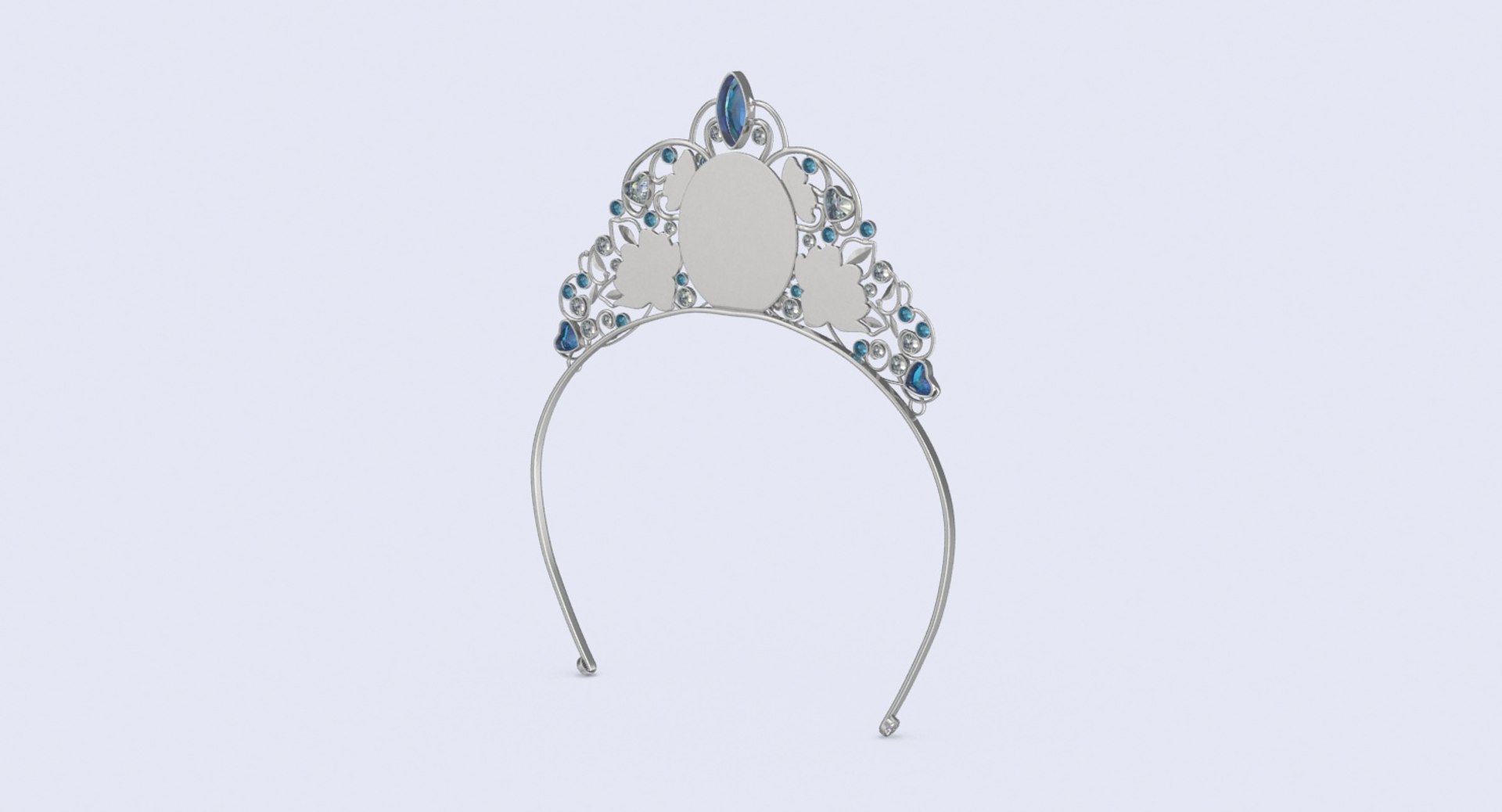 Cinderella Inspired Tiara 3d Max