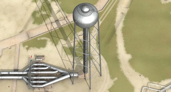 launch complex 39a shuttle 3d lwo