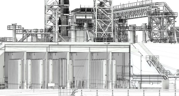 launch complex 39a shuttle 3d lwo