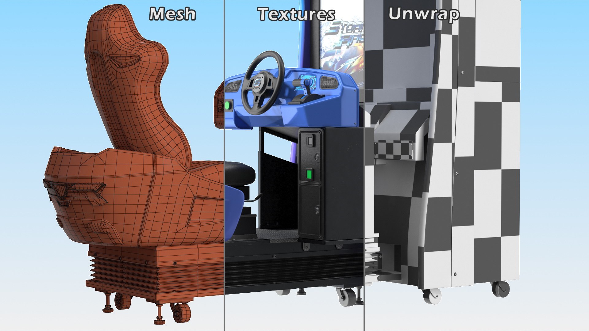 Storm Racer G Motion Deluxe Driving Arcade Machine Active model ...