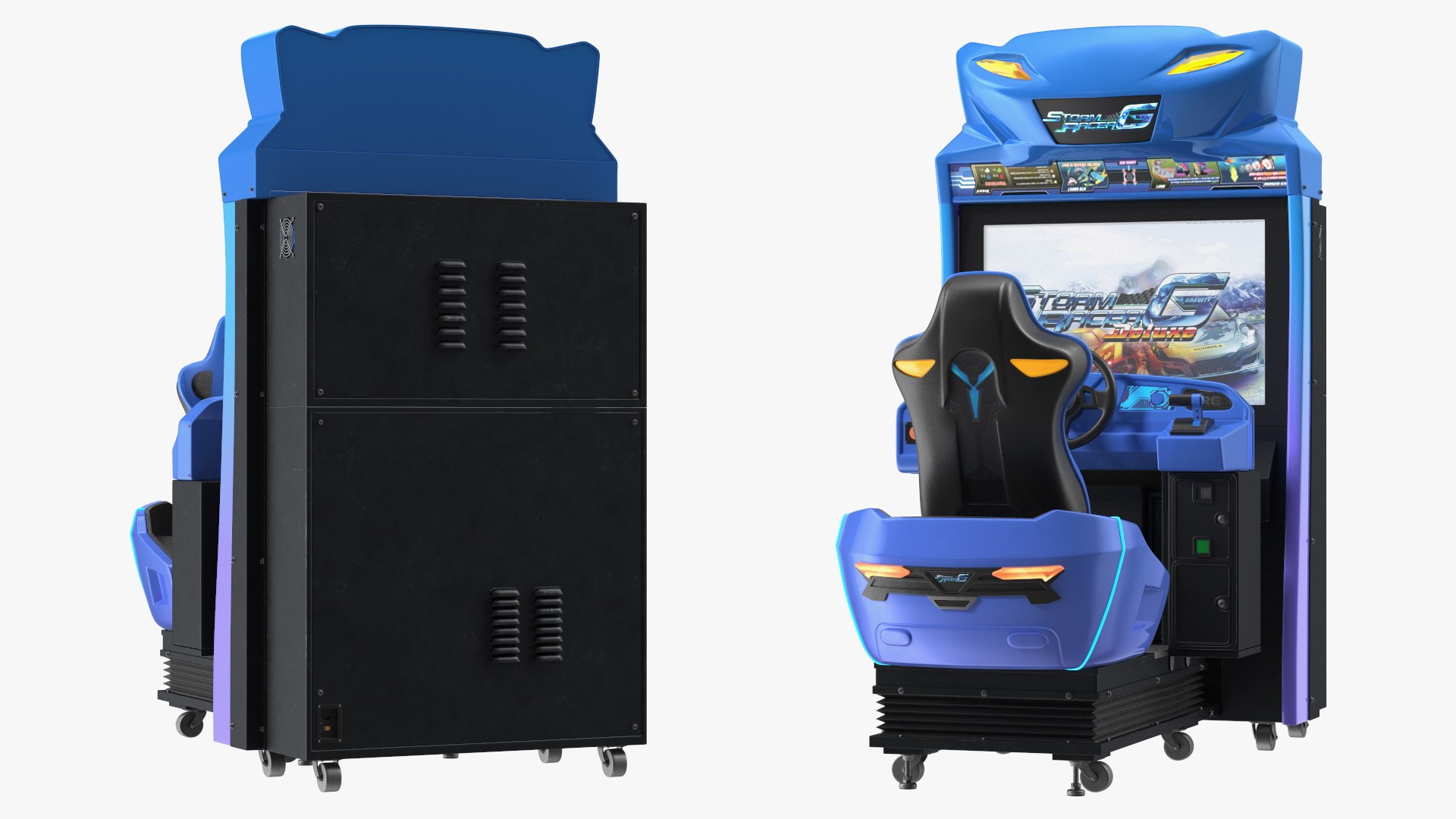Storm Racer G Motion Deluxe Driving Arcade Machine Active model ...