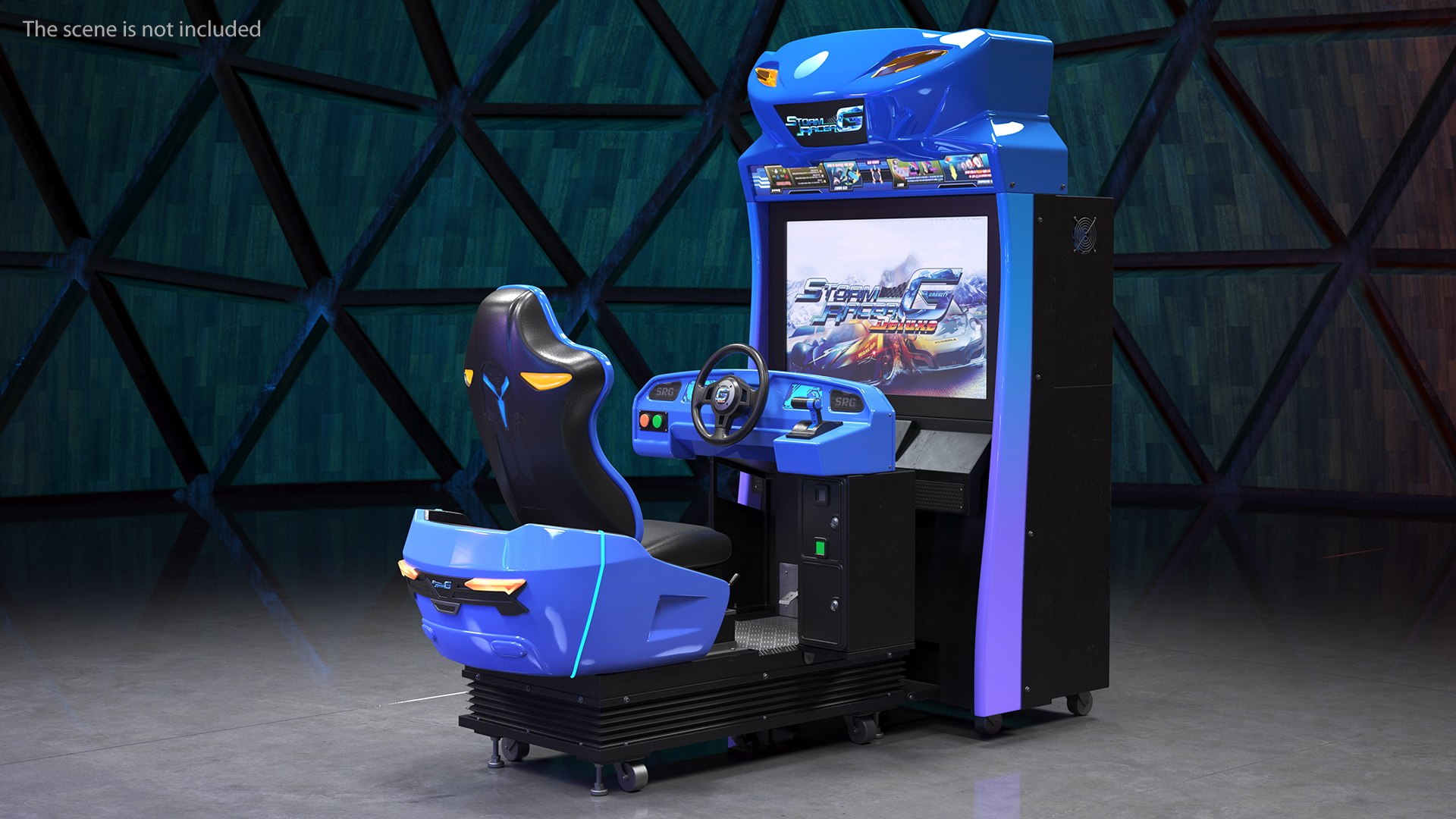 Storm Racer G Motion Deluxe Driving Arcade Machine Active model ...