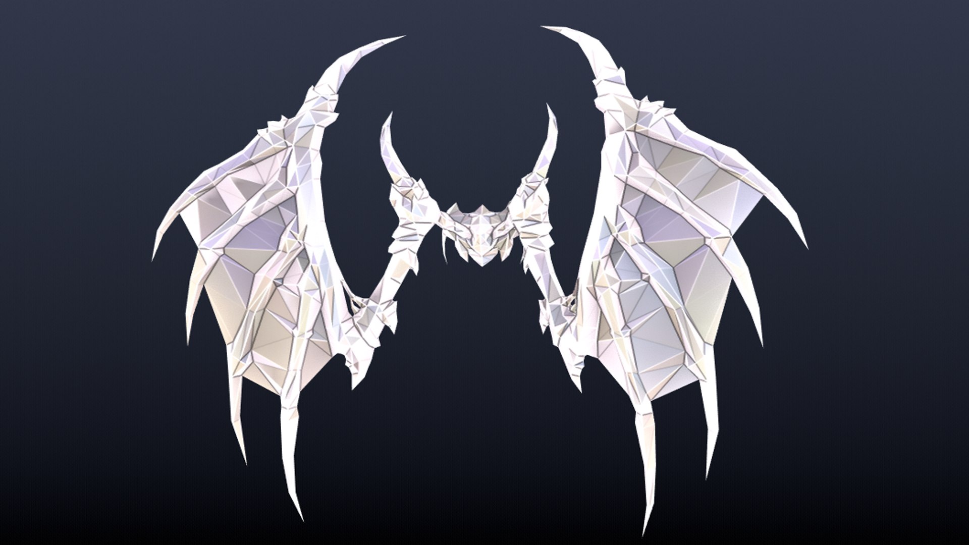 Futuristic Wing 3D - TurboSquid 1968626