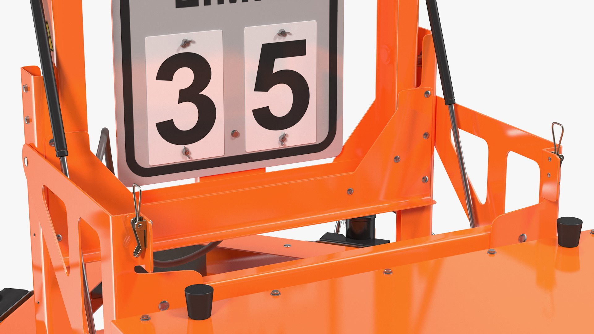 3D mobile matrix display trailer - TurboSquid 1632516