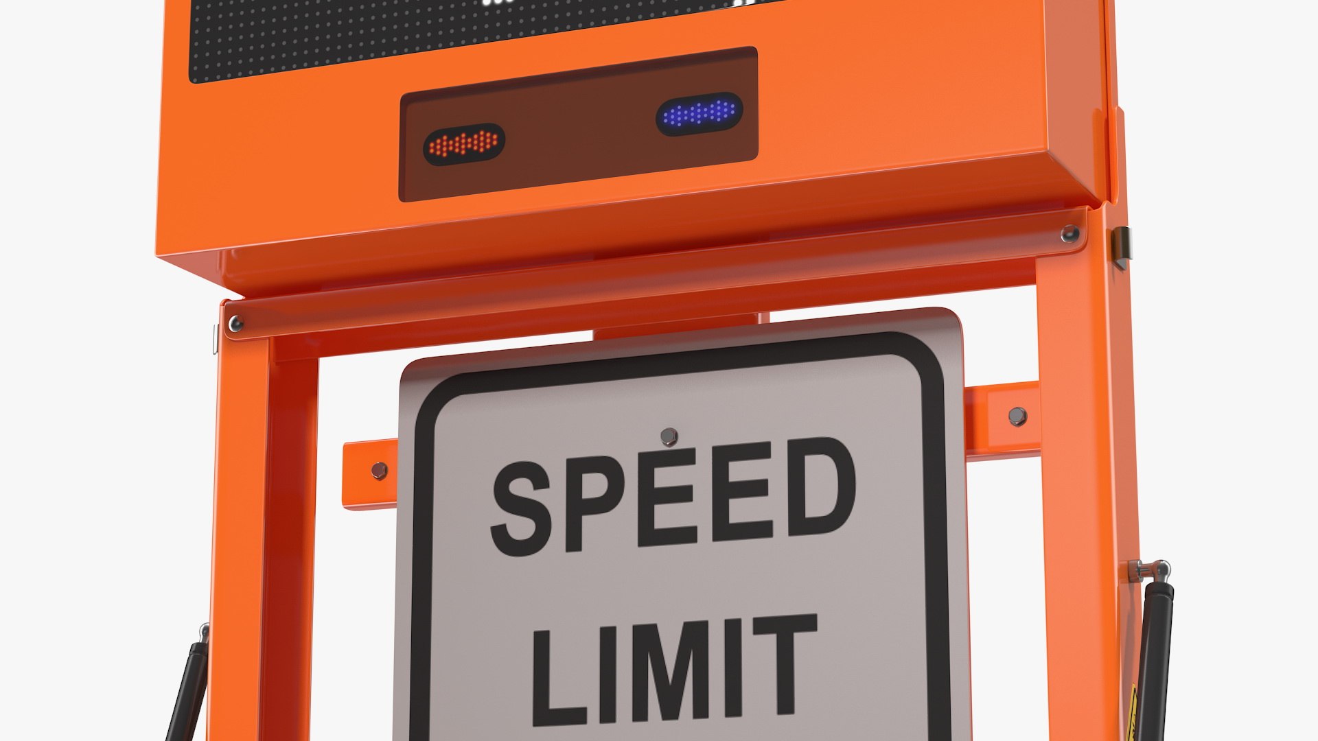 3D mobile matrix display trailer - TurboSquid 1632516