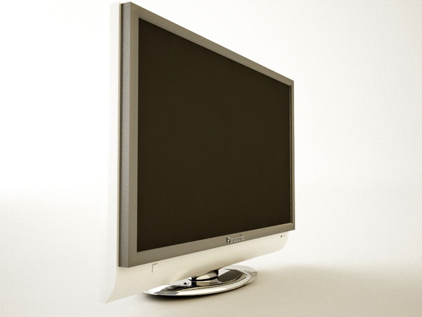 3d Model Panasonic Plasma Tv