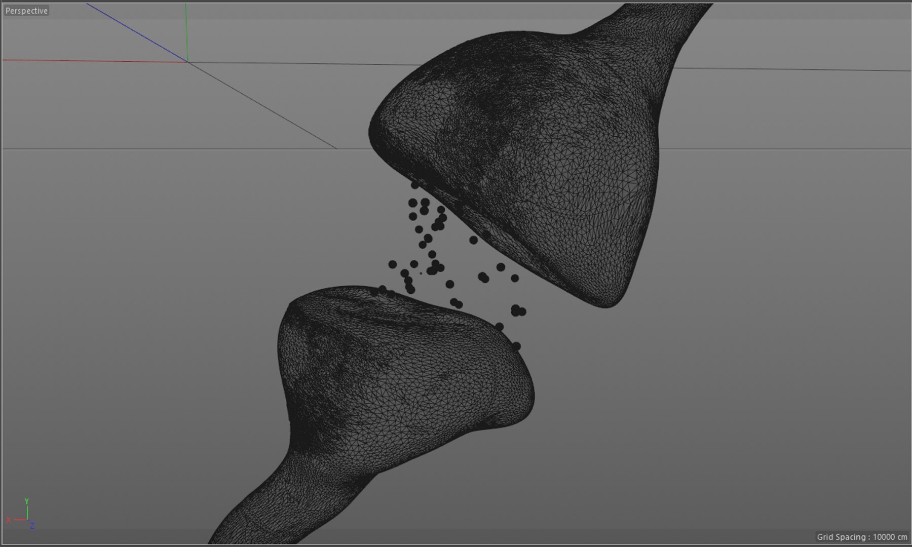 3D neuron synapse - TurboSquid 1364034