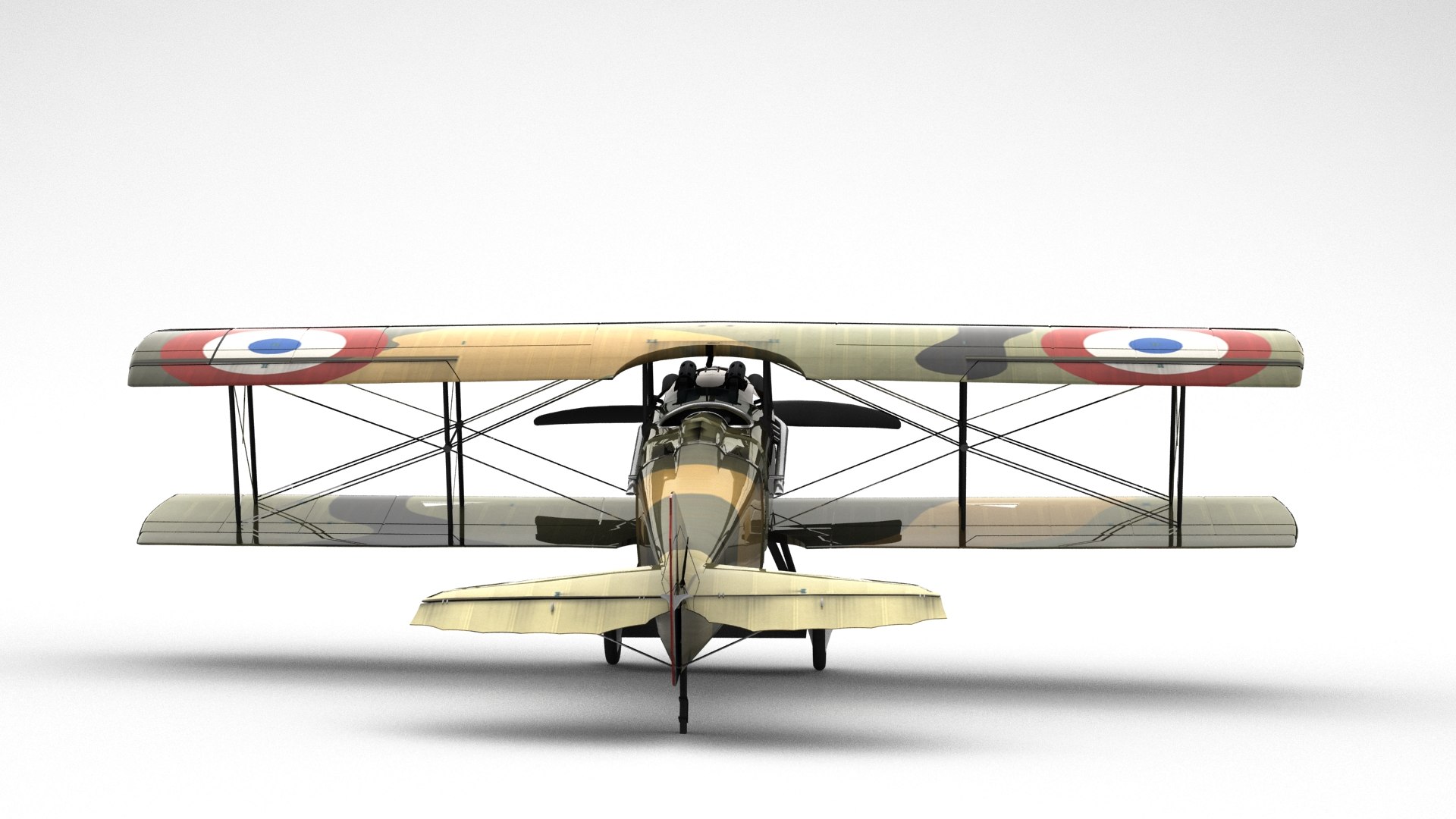3D Spad XIII 1918 Model - TurboSquid 2055144
