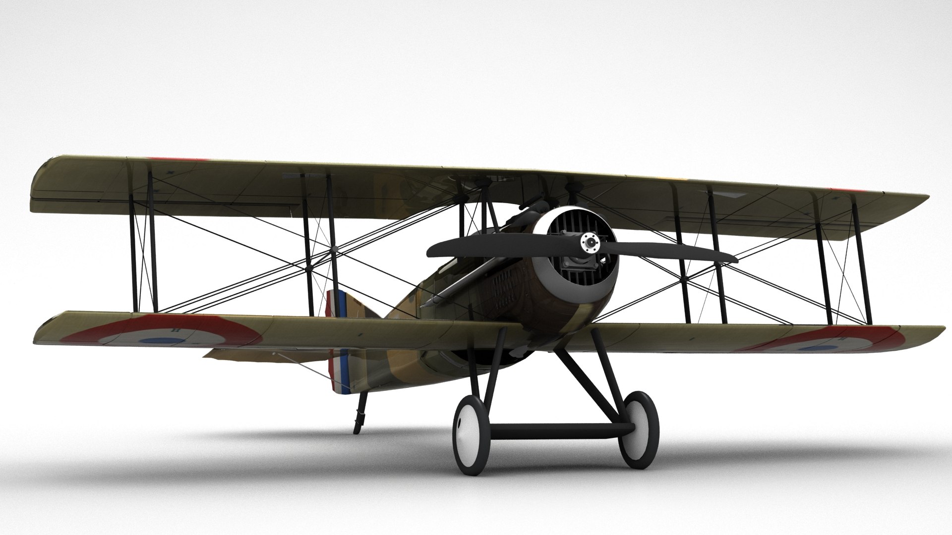 3D Spad XIII 1918 Model - TurboSquid 2055144