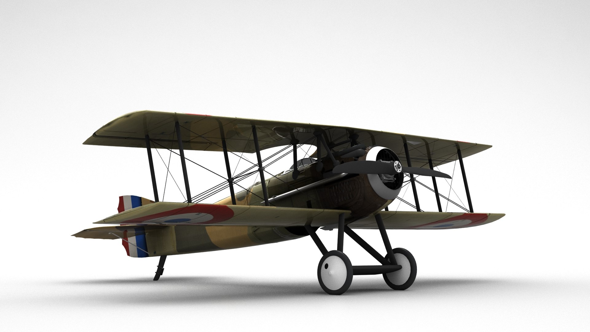 3D Spad XIII 1918 Model - TurboSquid 2055144