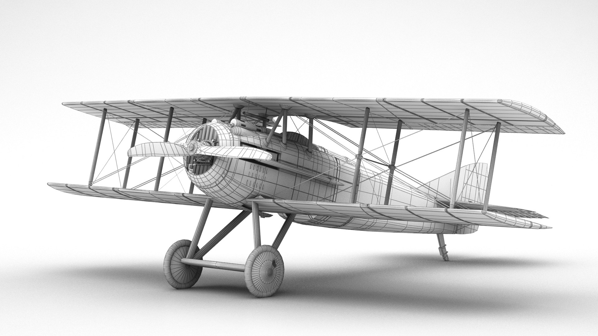 3D Spad XIII 1918 Model - TurboSquid 2055144