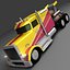 Jet Truck 3d Model