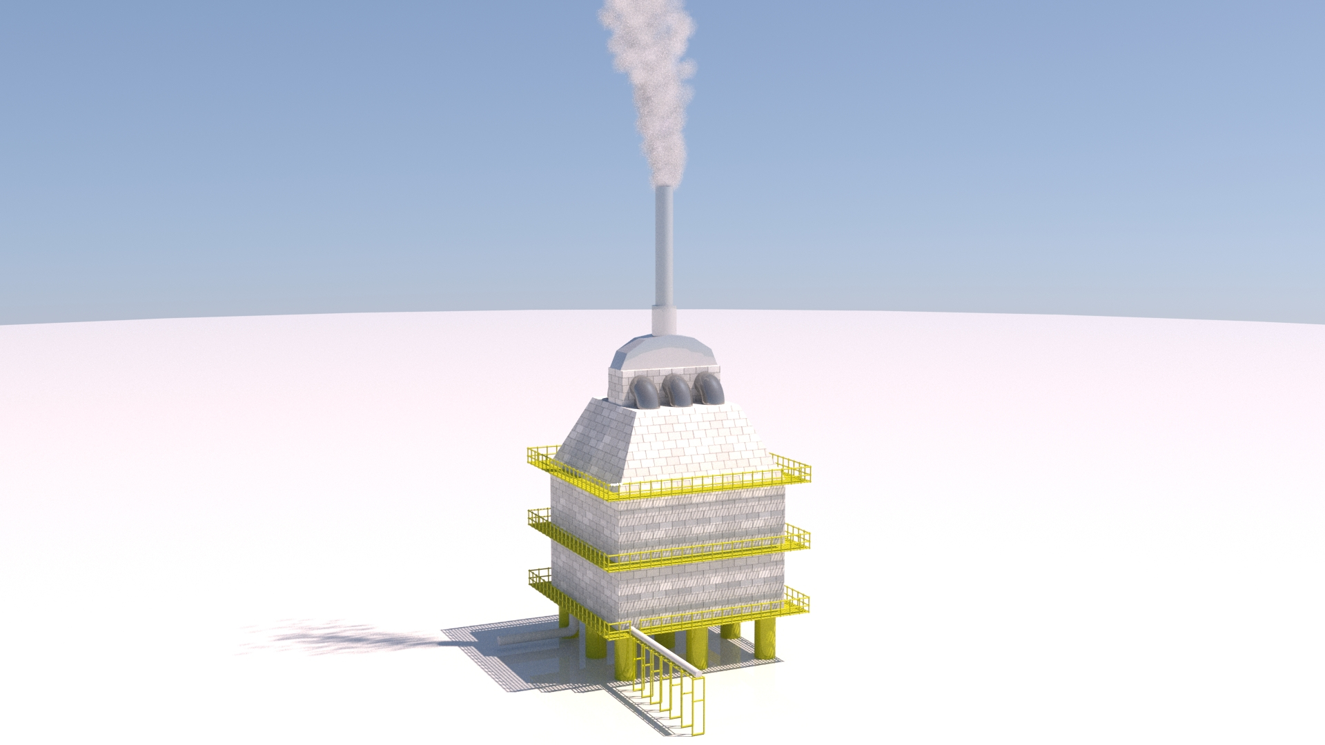 Refinery Furnace 3D Model - TurboSquid 2019339