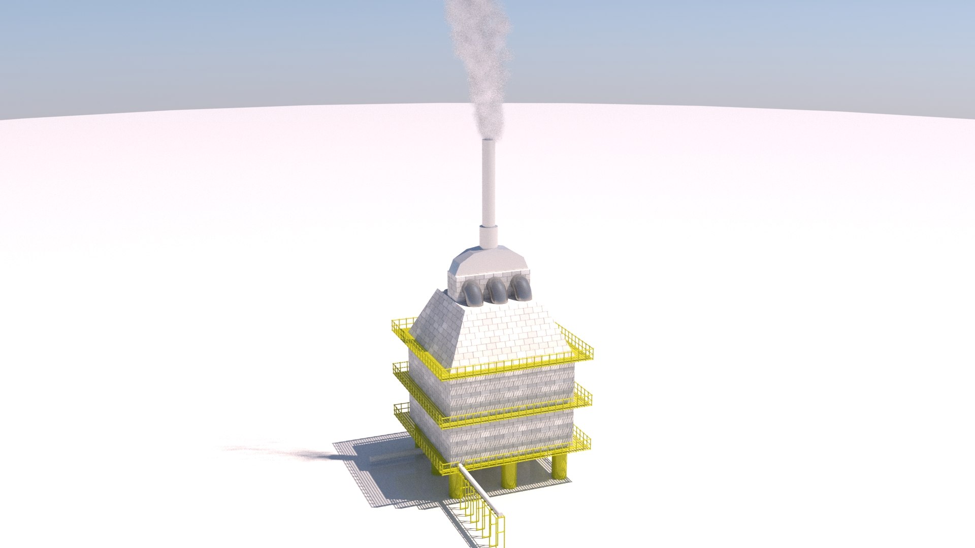 Refinery Furnace 3D Model - TurboSquid 2019339