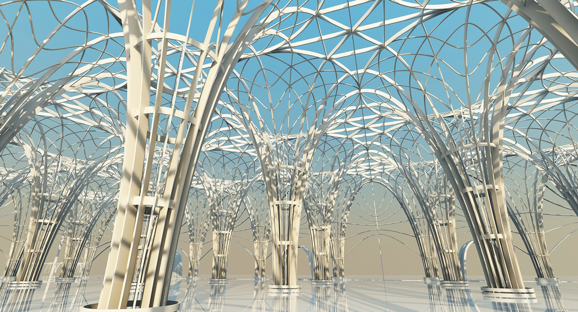 architectural structure scene interior 3d max