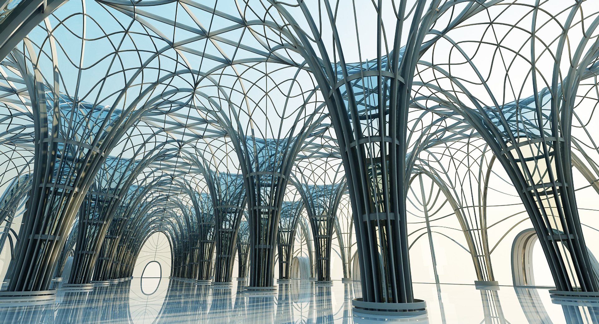 architectural structure scene interior 3d max