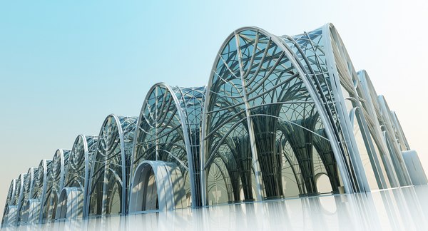 architectural structure scene interior 3d max