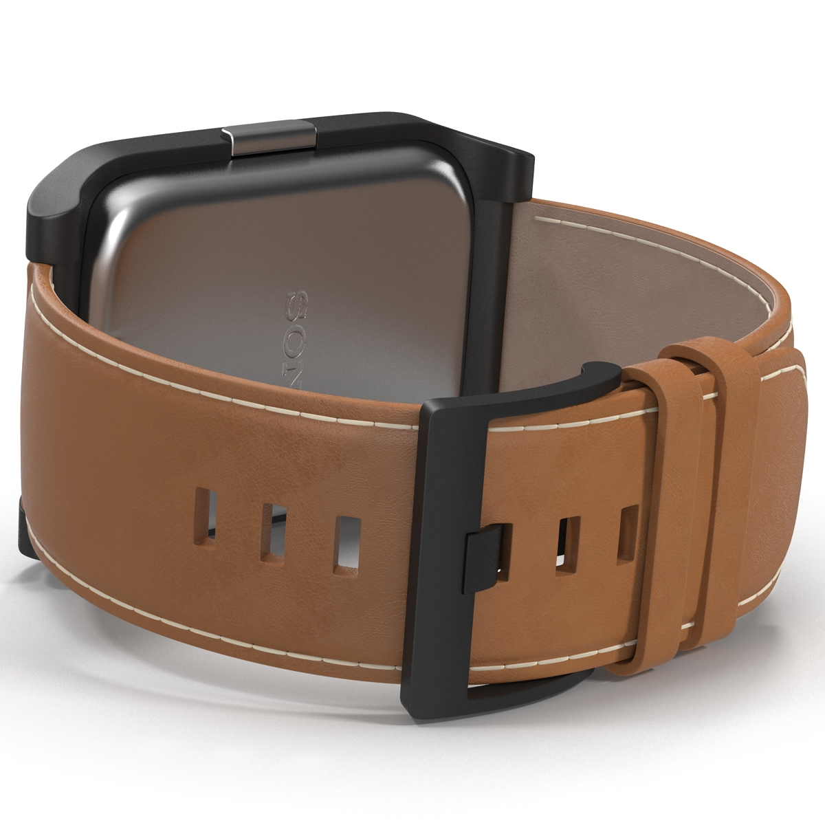 3d model sony smartwatch 3 leather