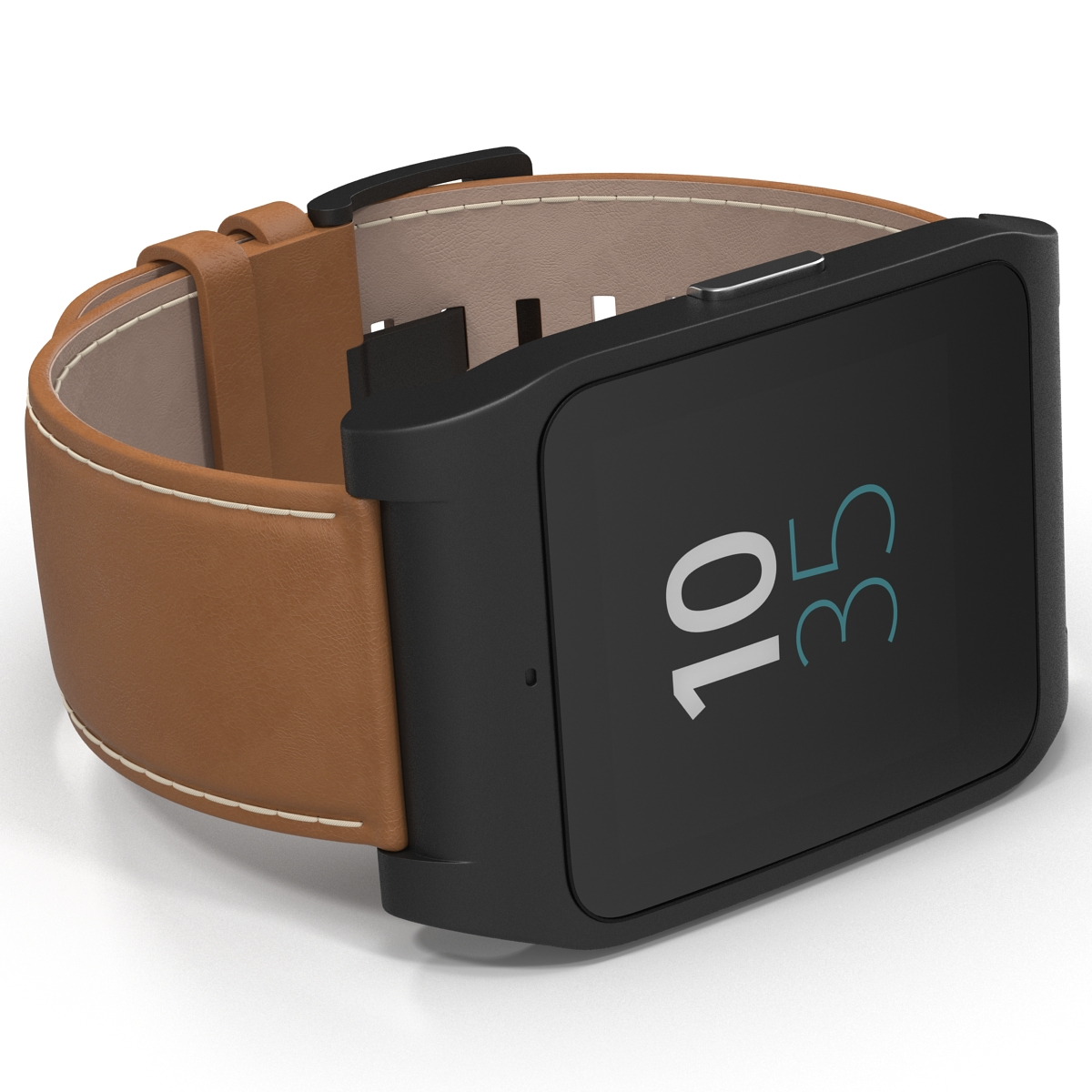 3d model sony smartwatch 3 leather