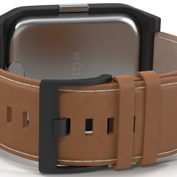 3d model sony smartwatch 3 leather