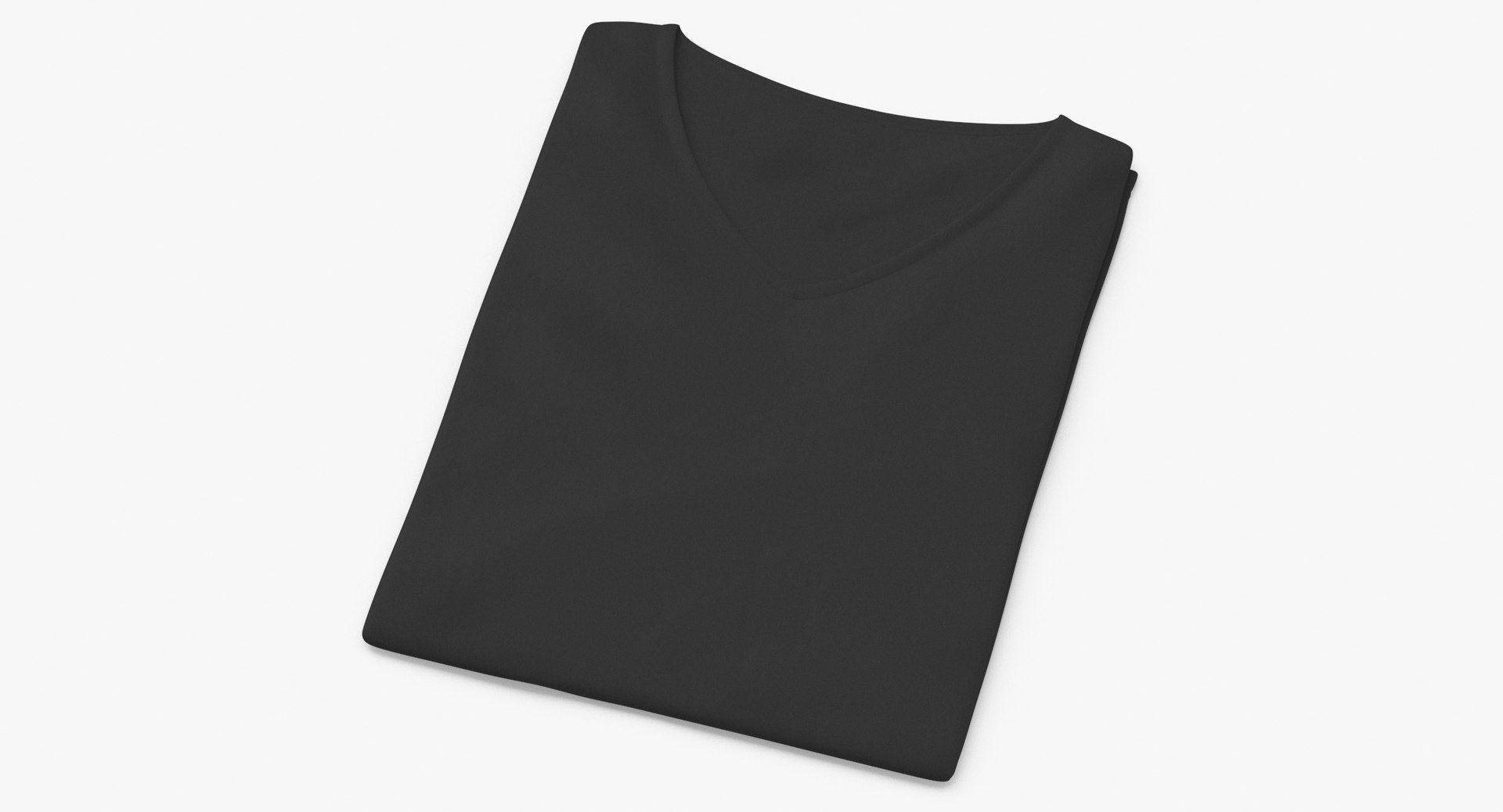Female V Neck Folded 30 Colors Pack 3D - TurboSquid 1795878