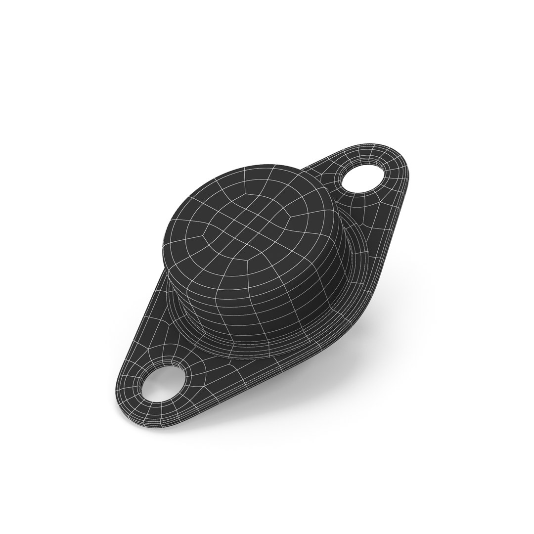 3D Model Golden NPN PowerTransistor - TurboSquid 1925983