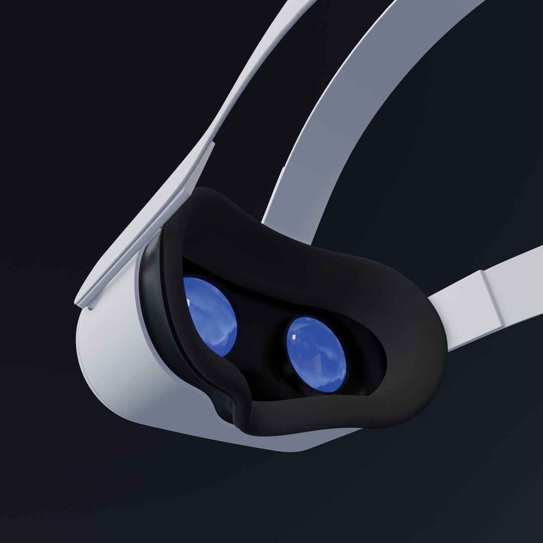 3D Oculus Quest 2 With Controllers Model - TurboSquid 2194859